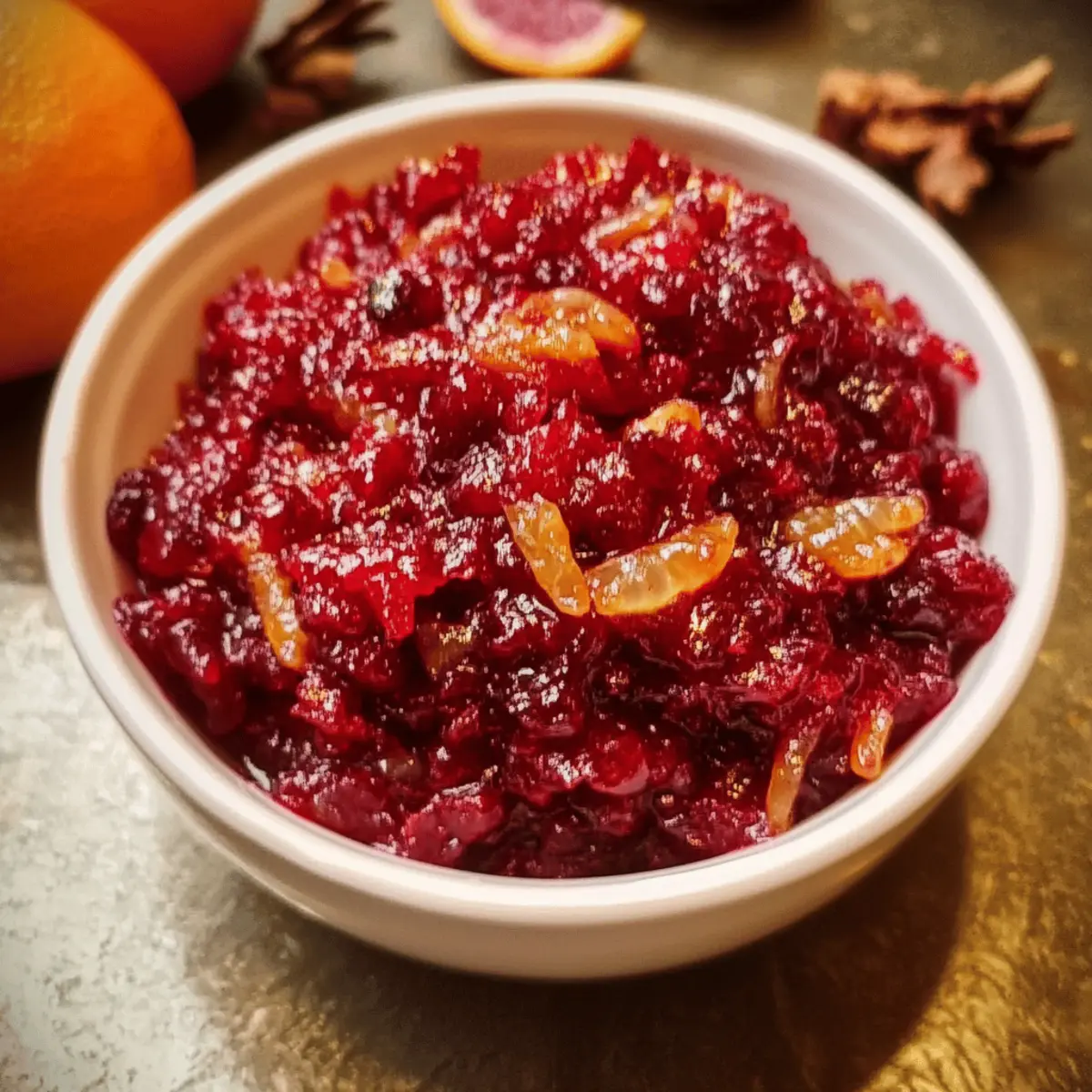 Easy Cranberry Orange Relish: Irresistible Zesty Holiday Boost
