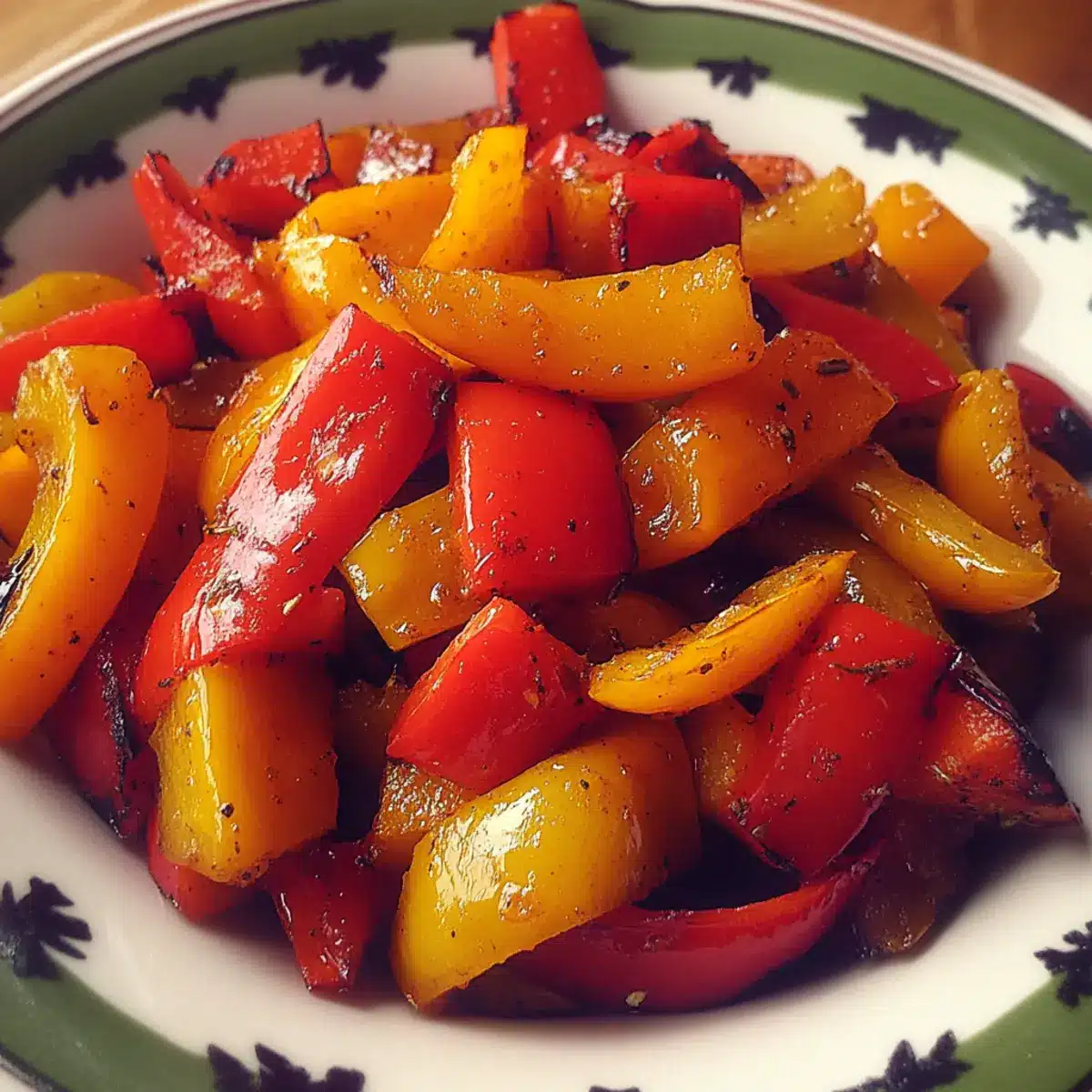 Easy Roasted Sweet Pepper Medley Recipe with Bold, Zesty Flavors